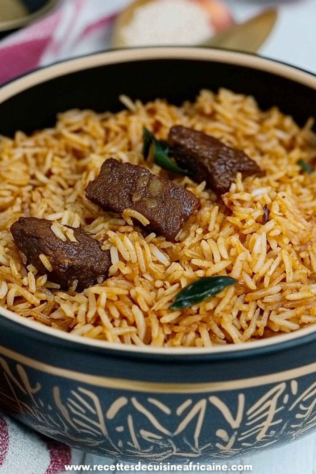 Riz Pilau d'Afrique de l'Est - Recettes de Cuisine Africaine