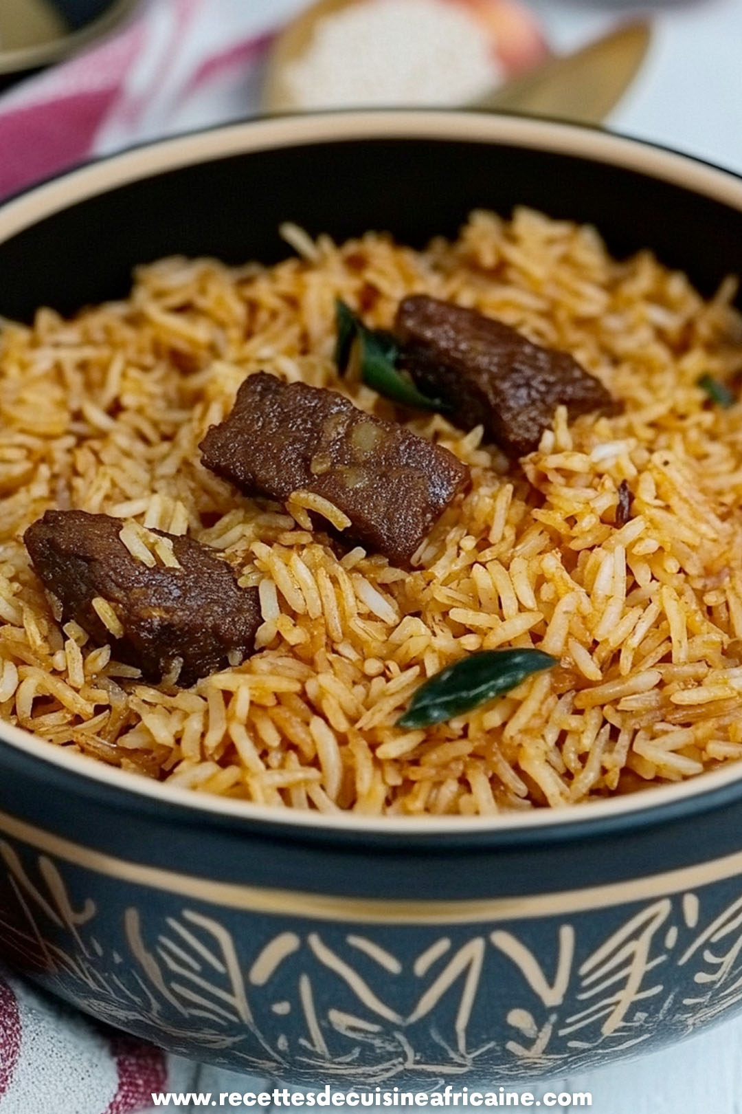 Riz Pilau d'Afrique de l'Est - Recettes de Cuisine Africaine