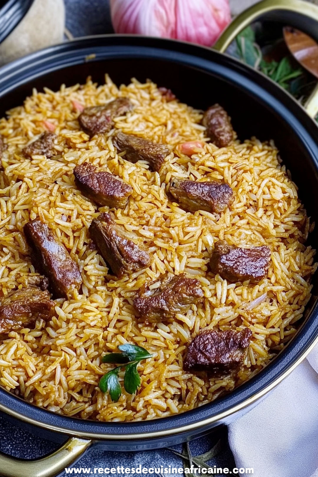 Riz Pilau d'Afrique de l'Est - Recettes de Cuisine Africaine