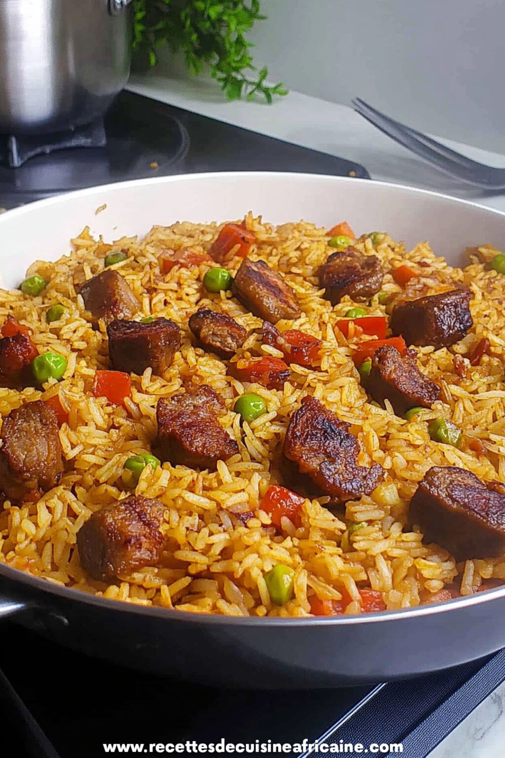 Riz Frit Nigérian - Recettes de Cuisine Africaine