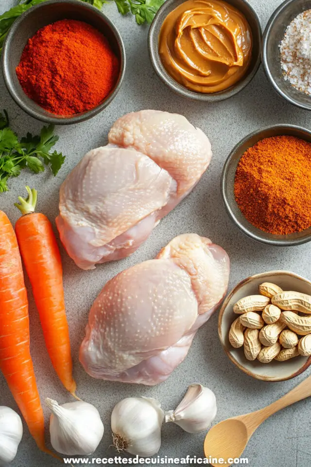 Recette Poulet Mafé - Recettes de Cuisine Africaine