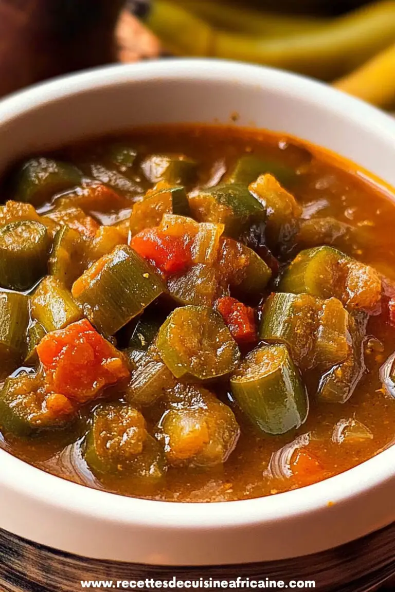Le Ragoût de Gombo - Recettes de Cuisine Africaine