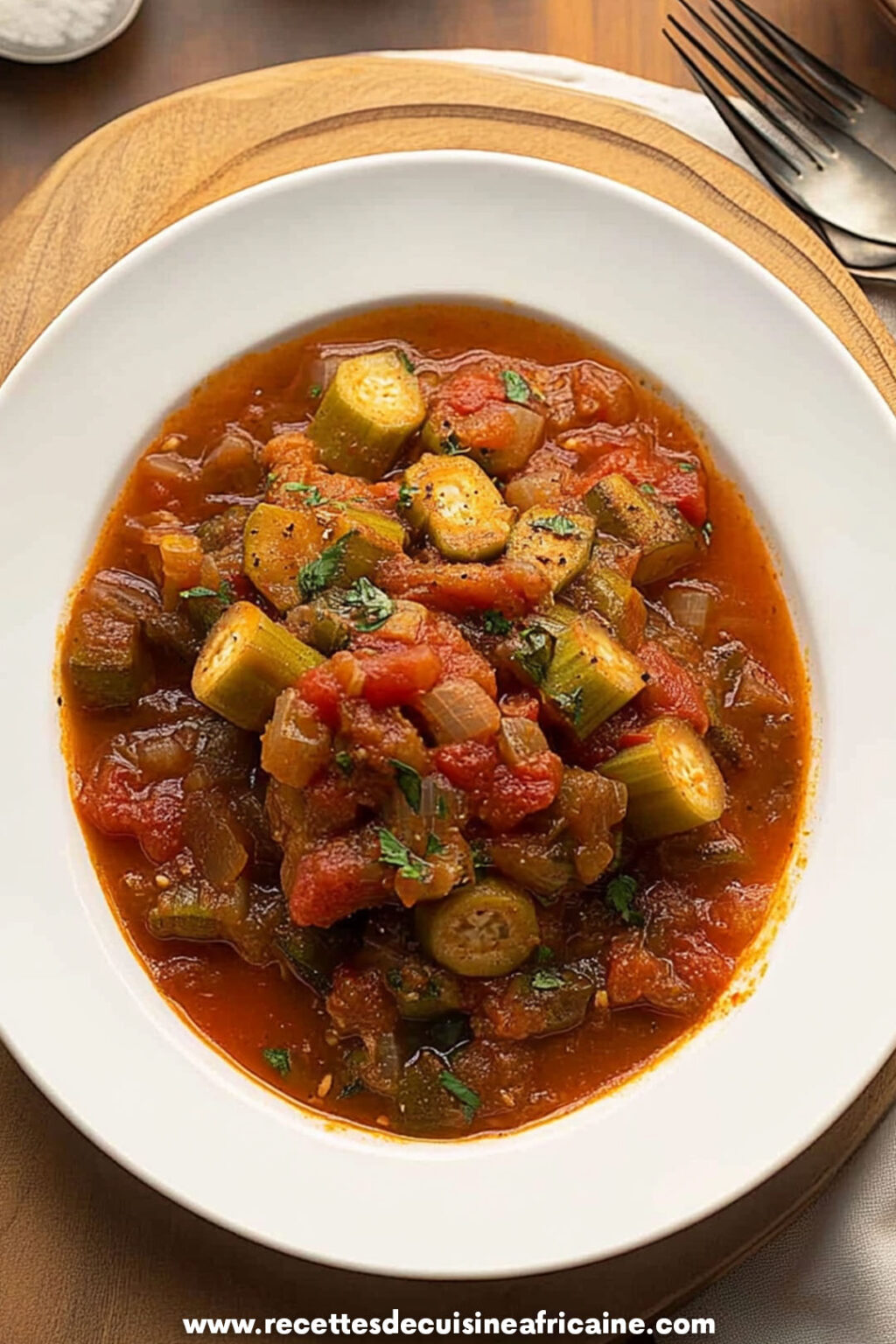 Le Ragoût de Gombo - Recettes de Cuisine Africaine