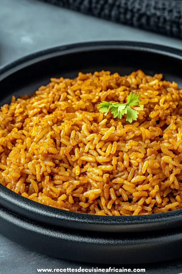 Le Riz Jollof (Jollof Rice) - Recettes de Cuisine Africaine