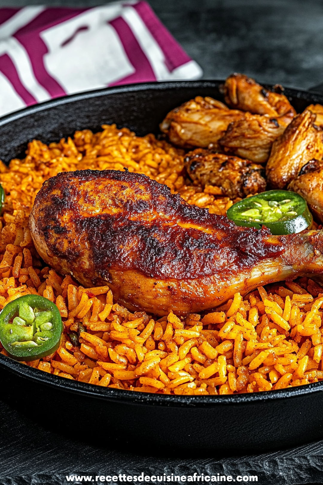 Le Riz Jollof (Jollof Rice) - Recettes de Cuisine Africaine