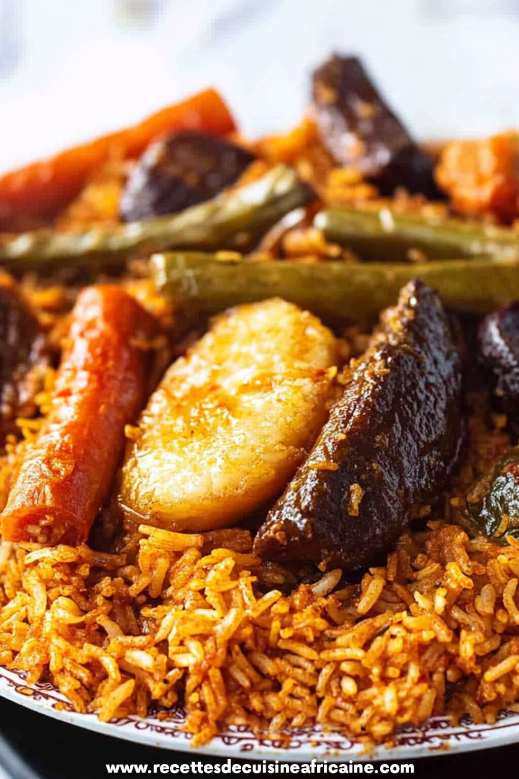 Thieboudienne (Riz Jollof sénégalais) - Recettes de Cuisine Africaine