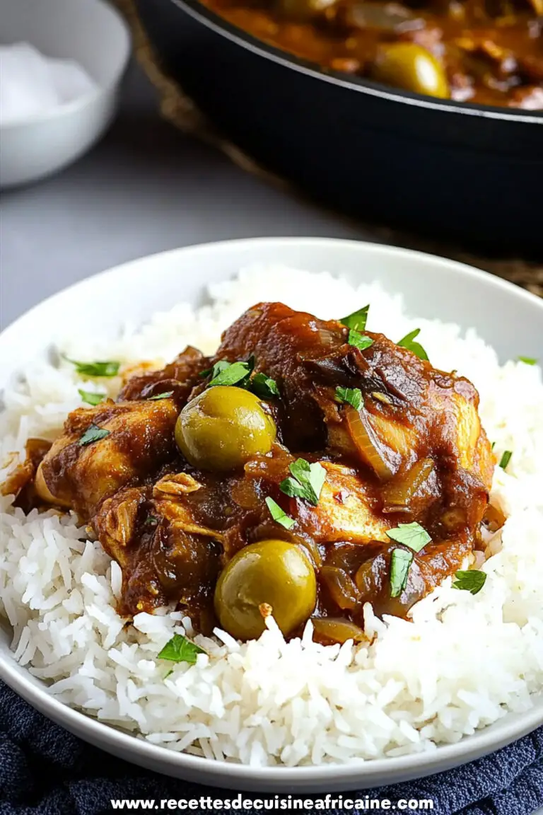 Le Poulet Yassa - Recettes de Cuisine Africaine
