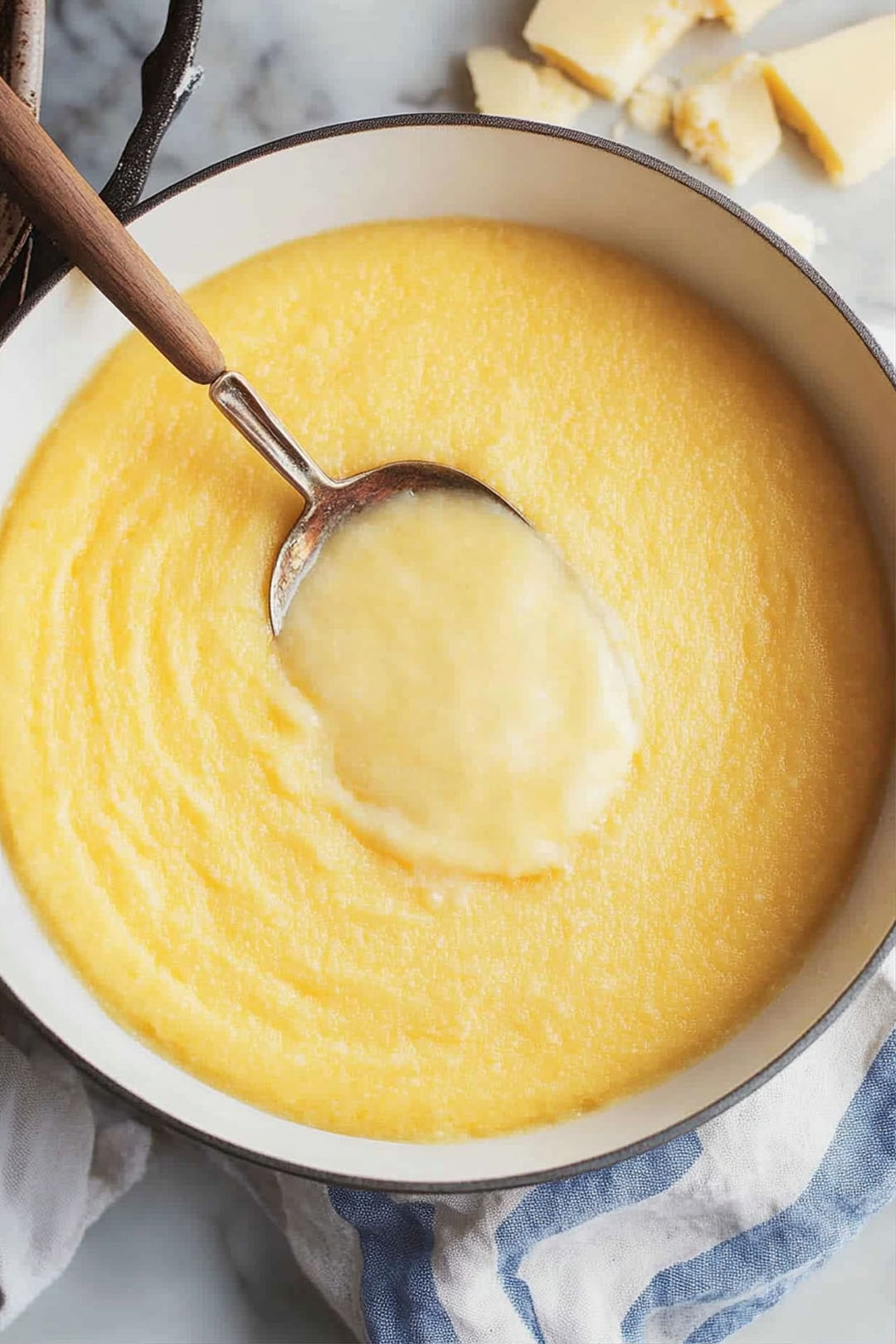 Recette Polenta Crémeuse - Recettes de Cuisine Africaine
