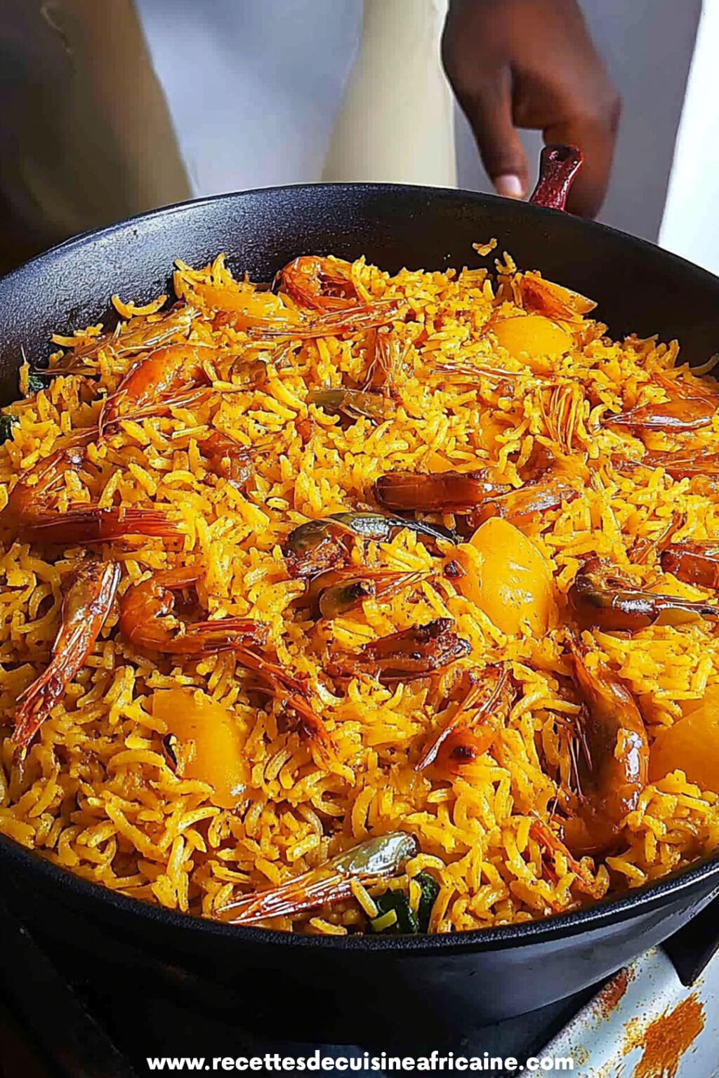 Riz Jollof Authentique (Iwuk Edesi) - Recettes de Cuisine Africaine