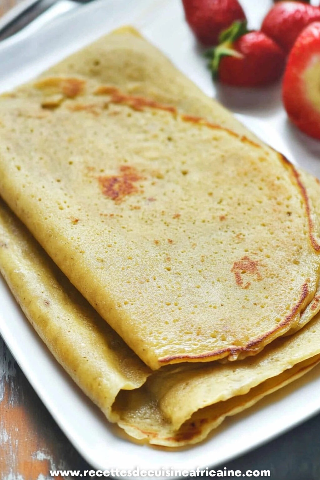 Crêpes de Banane Plantain - Recettes de Cuisine Africaine