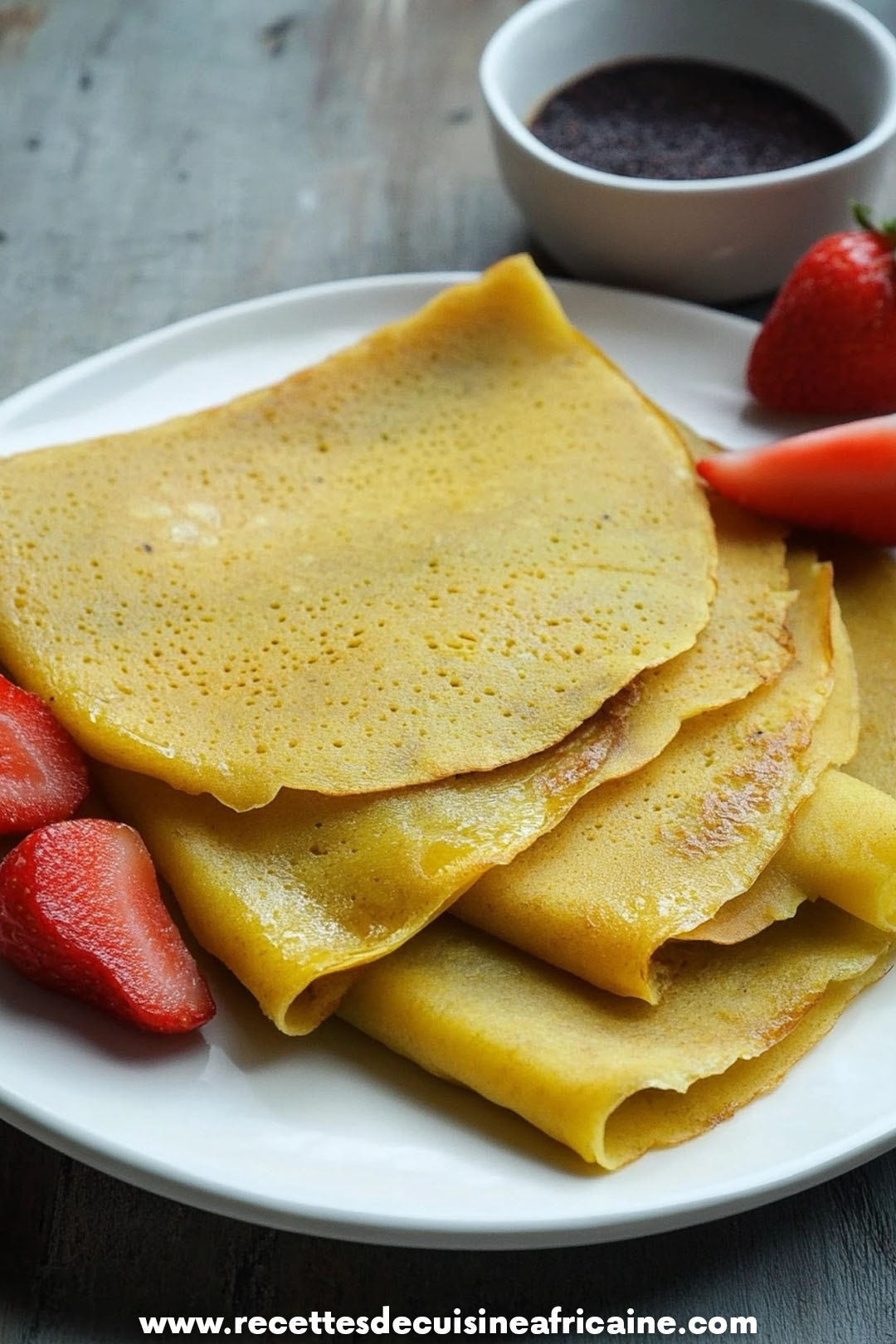 Crêpes de Banane Plantain - Recettes de Cuisine Africaine