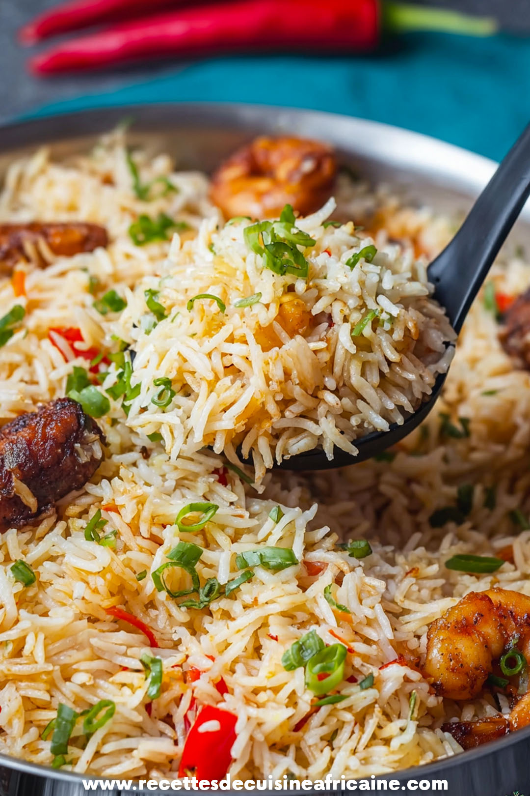 Riz à la Noix de Coco Nigérian Authentique - Recettes de Cuisine Africaine