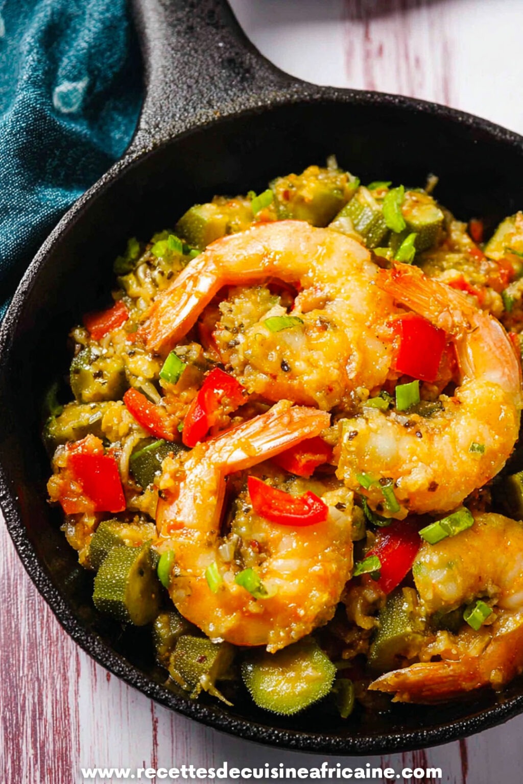 Le Gombo aux Fruits de Mer - Recettes de Cuisine Africaine