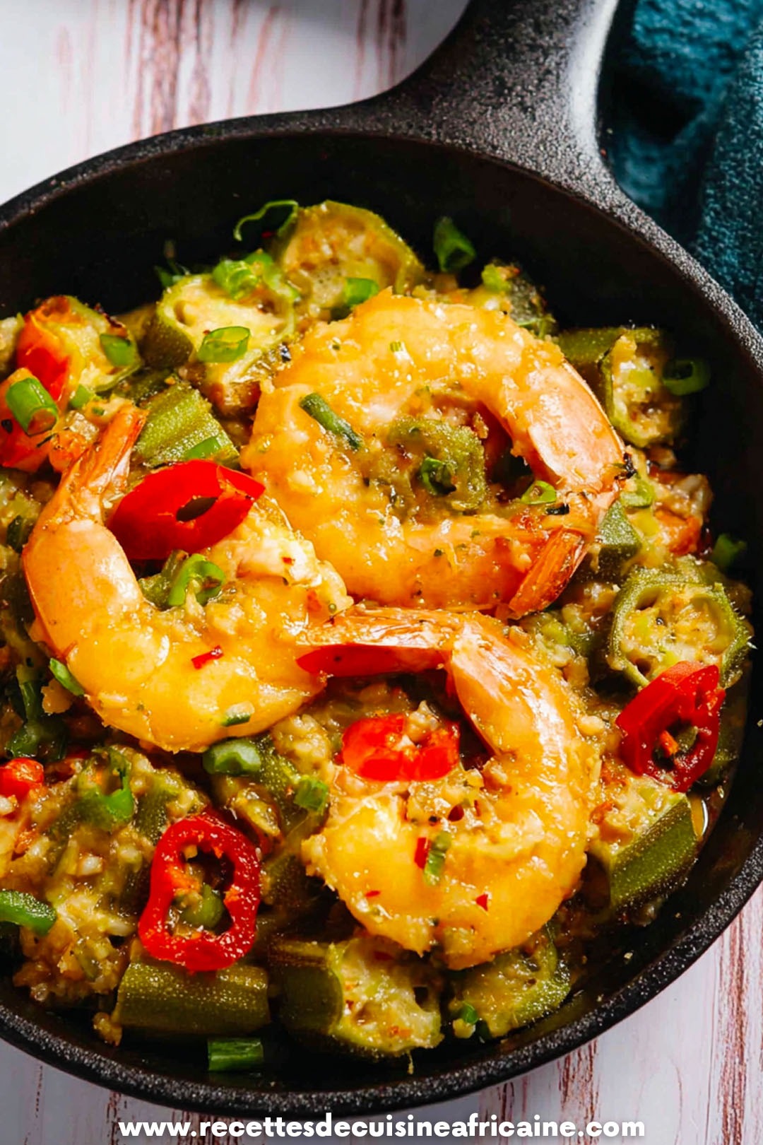 Le Gombo aux Fruits de Mer - Recettes de Cuisine Africaine